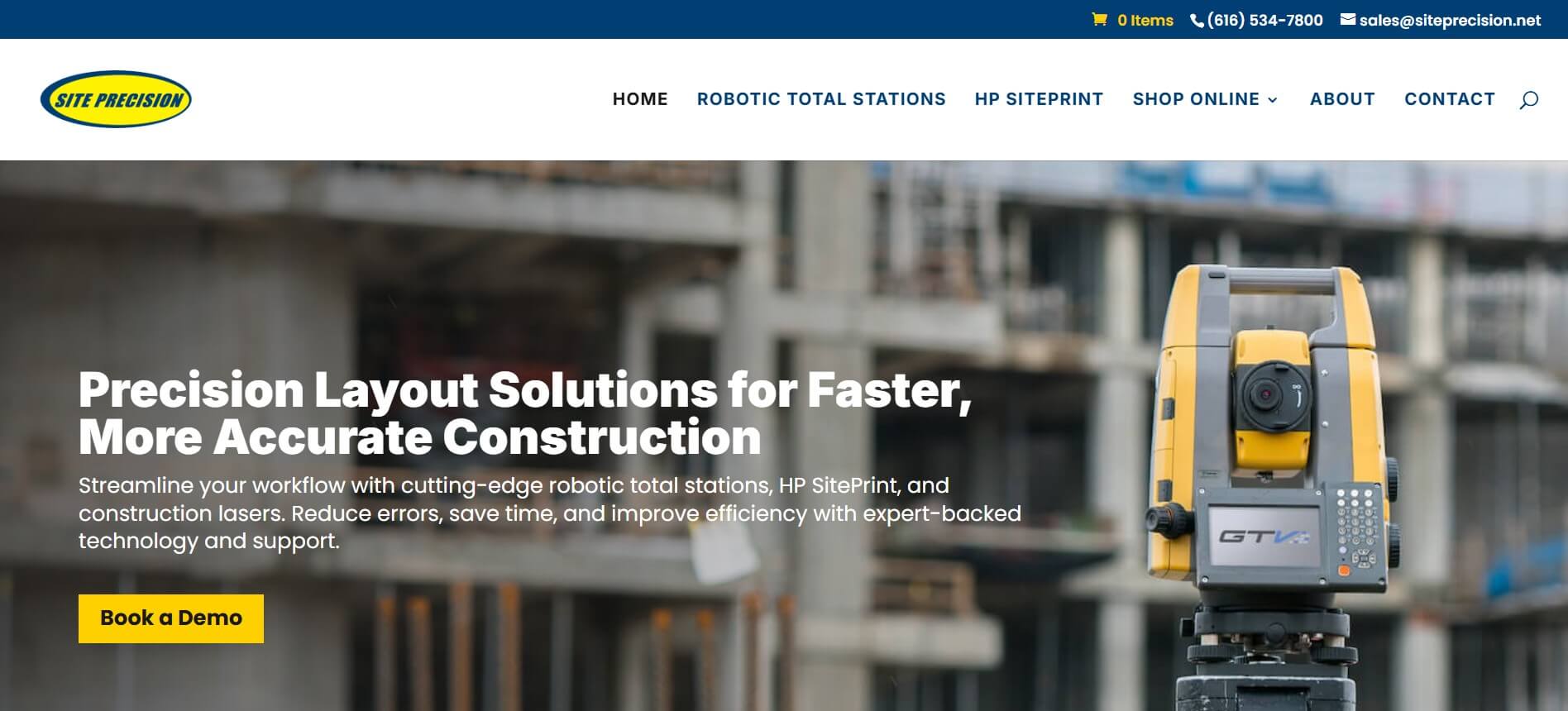 Precision Layout Solutions | Site Precision